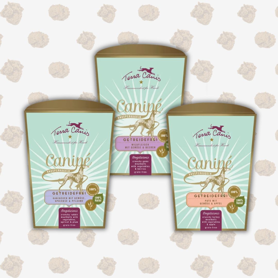 CANIPÉ Knusperkugeln Kennenlernpaket – dogadore